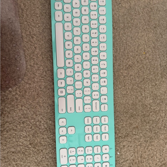 Office | Mint Green Wireless Keyboard And Mouse | Poshmark